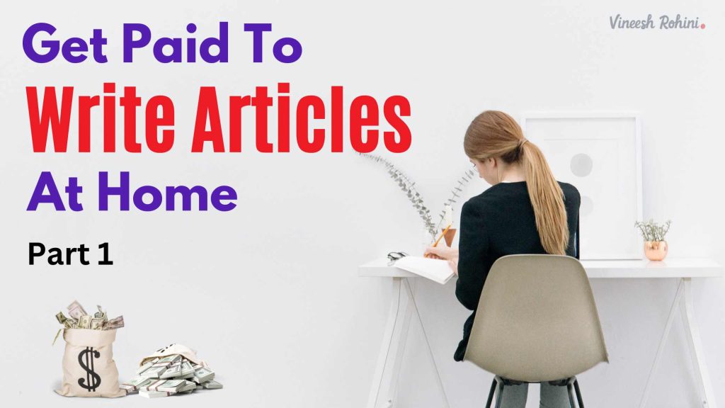 Get Paid To Write Articles At Home: These 20 Sites That Pay You To ...