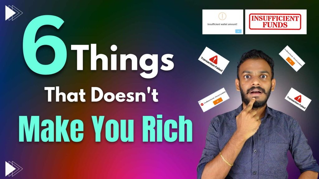 Financial Tips - Avoid These 6 Things For Your Rich Life - Manage Money ...