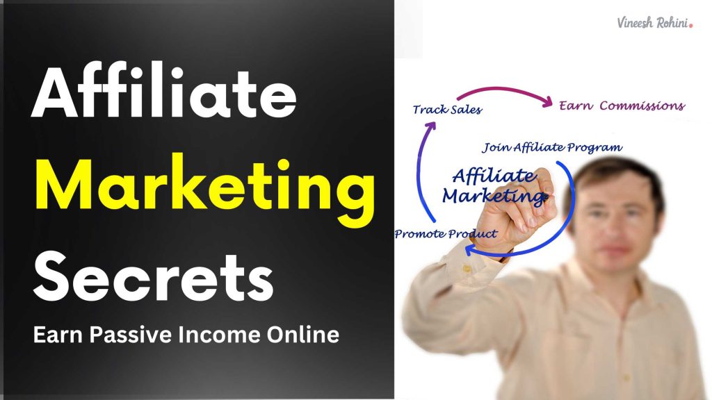 Affiliate Marketing Secrets: How to Earn Passive Income Online - Vineesh Rohini