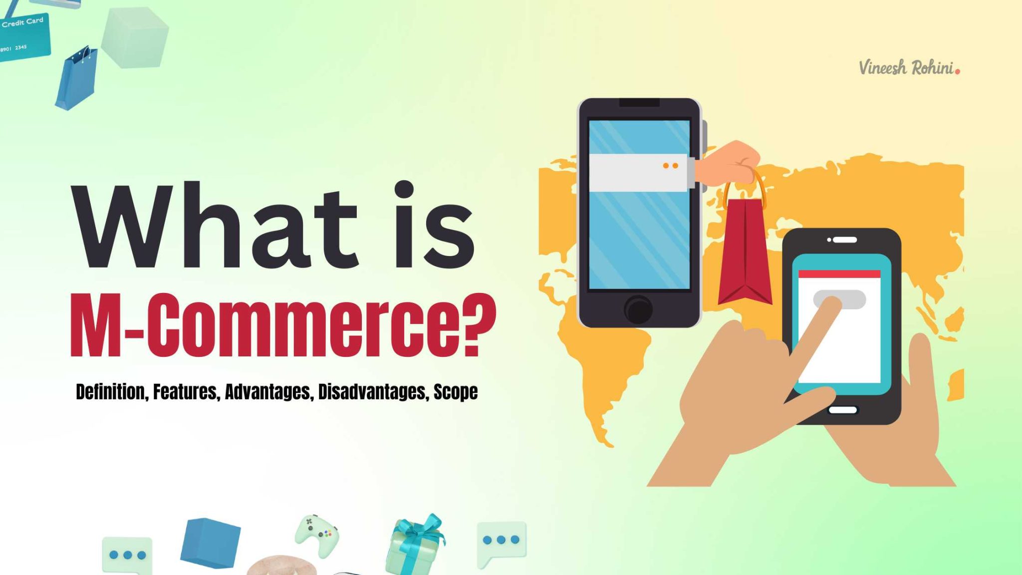 What is m-commerce? : definition, features, advantages, disadvantages ...