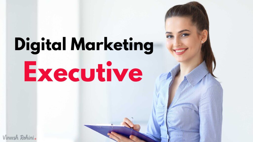 The Role and Responsibilities of a Digital Marketing Executive - Vineesh Rohini