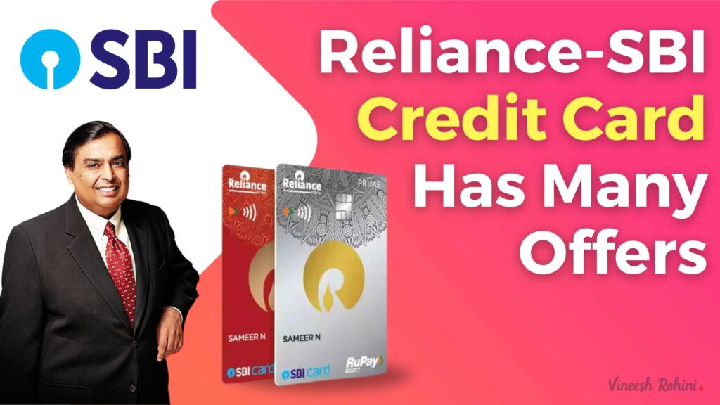SBI Credit Card - Reliance-SBI Credit Card Has Many Offers ...