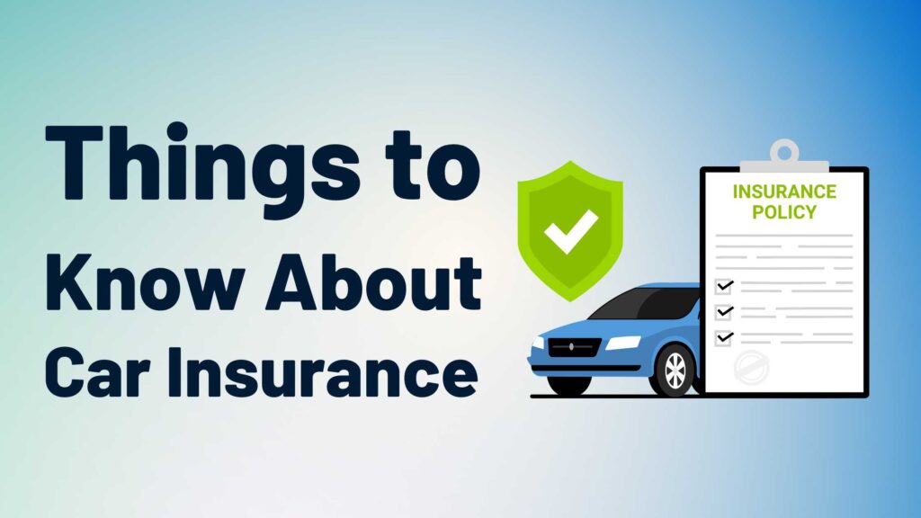 Car Insurance Tips : Things to Know About Insurance - Comprehensive ...