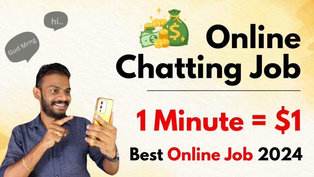Online Chatting Job - Get Paid to Chat | Earn $1 in 1 Minute - Premium ...