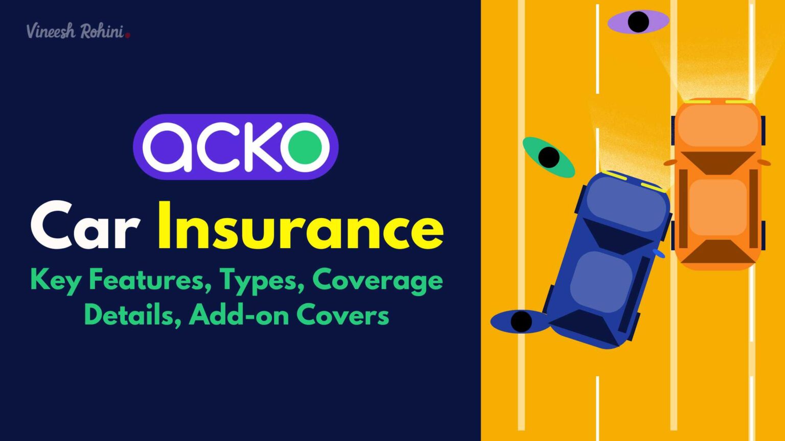 Acko Car Insurance - Key Features, Types, Coverage Details, Add-on ...