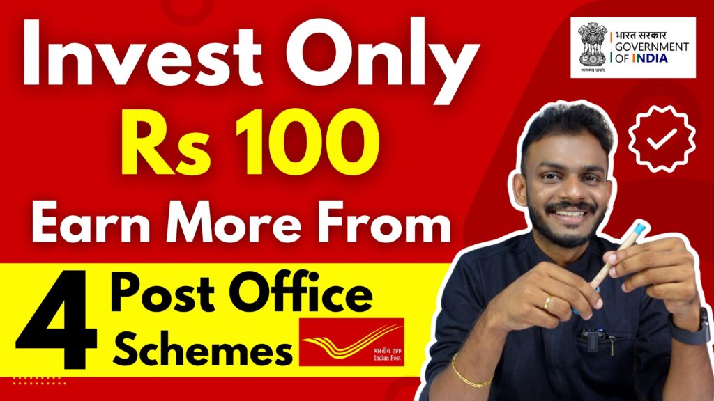 Post Office Schemes 2024 - Invest 100 Rs and Earn Form Post Office ...