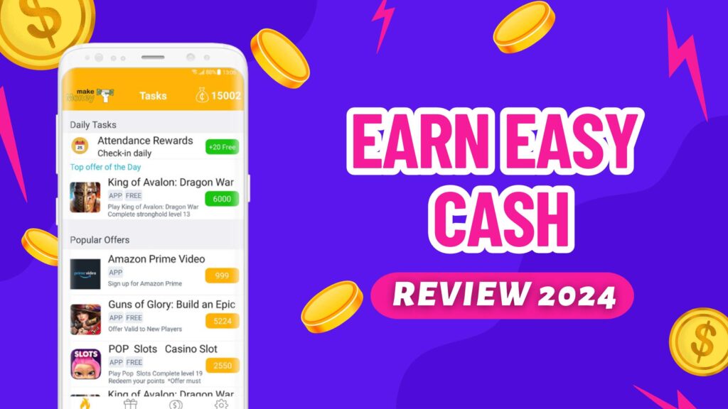Real Money Earning Apps - Make Money, Earn Easy Cash Review 2024 ...