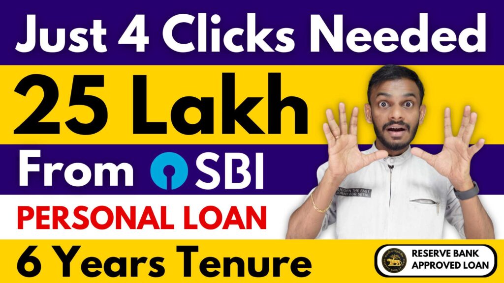 SBI Personal Loan - Get 25 Lakh Personal Loan From SBI, for 6 Years ...