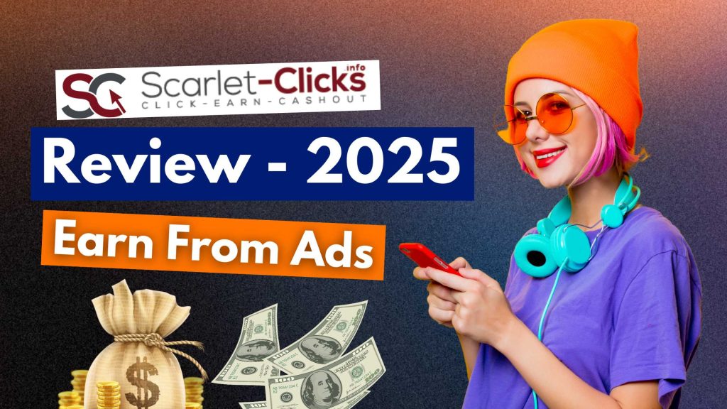 ScarletClicks Review : Earn From Ads - Comprehensive Guide 2025 ...