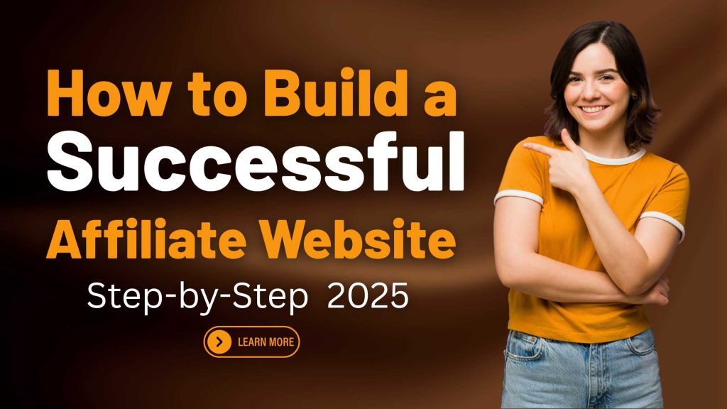 How to Build a Successful Affiliate Website Step-by-Step - 2025 - Vineesh Rohini