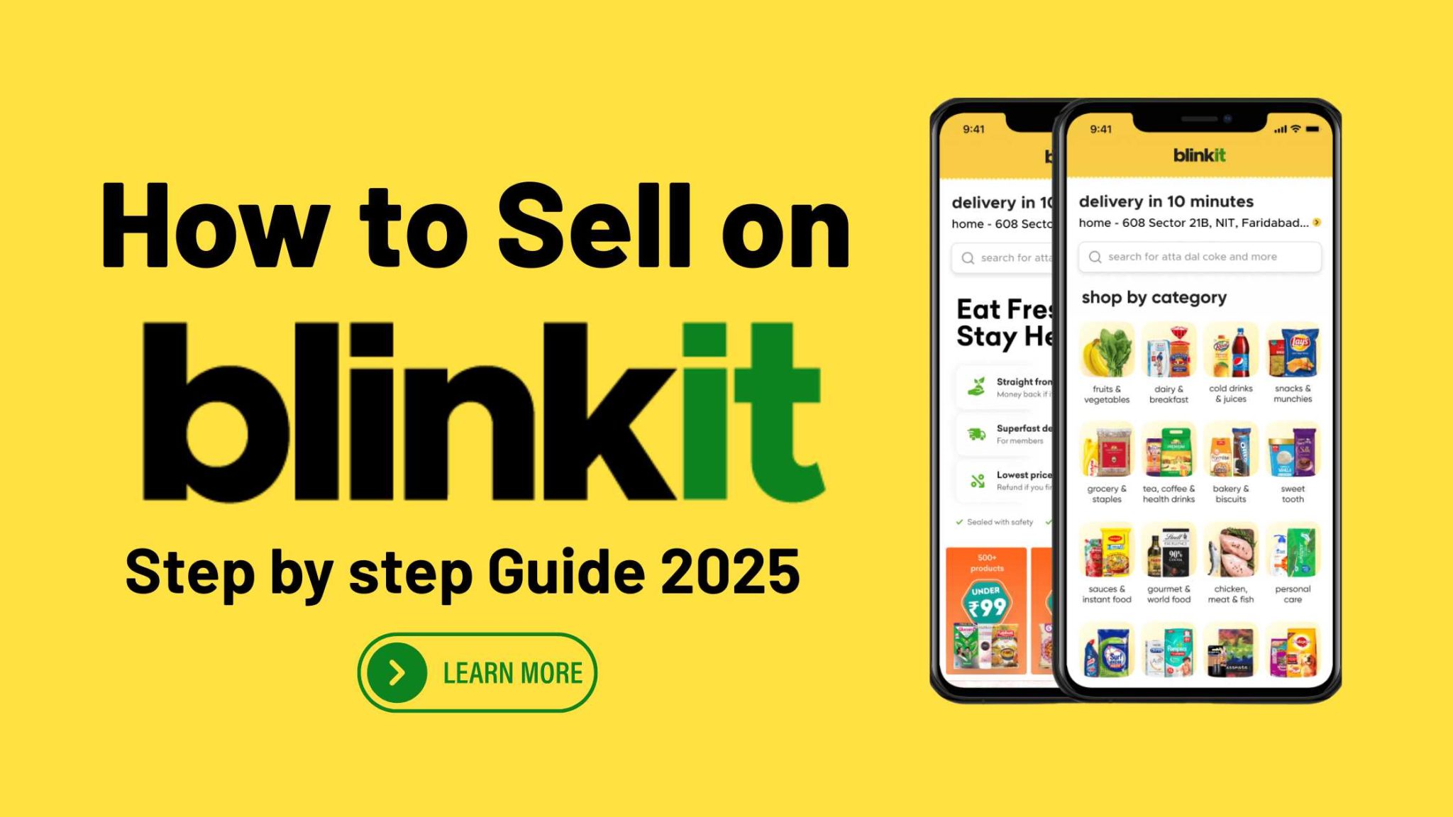 How to Sell on Blinkit ? : Step by step Comprehensive Guide 2025 - Vineesh Rohini