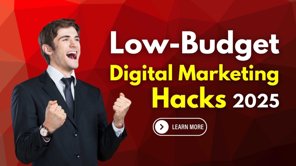 Low budget Digital Marketing Hacks-2025 : A Comprehensive Guide - Vineesh Rohini