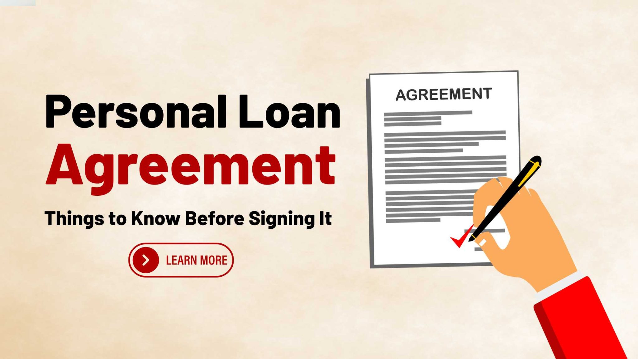 Personal Loan Agreement - Things to Know Before Signing It : Comprehensive Guide 2025 - Vineesh ...
